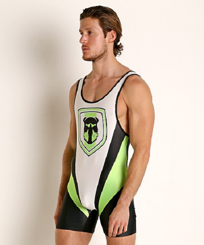 Last One! CellBlock 13 Kennel Club Wrestler Singlet w/Back Zip Access 5 ...