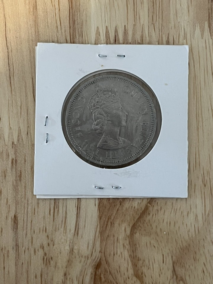 🤩LOVELY 1960 HONG KONG ONE DOLLAR COIN🤩$1 COIN QUEEN ELIZABETH THE ...