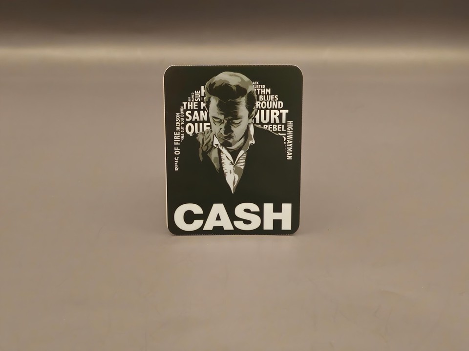 Johnny Cash Stickers Rock N Roll VinylThe Man In Black Music Rebel ...