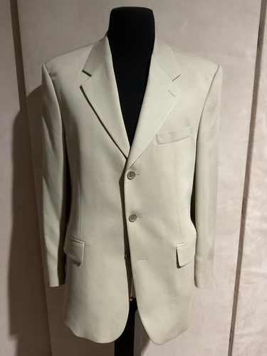 RICK PALLACK SUIT / BEIGE TAN / 40 REG / MADE IN CANADA / DESIGNER ...