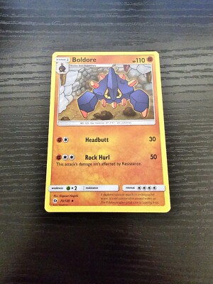 Boldore - Sun & Moon: Base Set (70/149) - Near Mint - Uncommon Pokemon ...