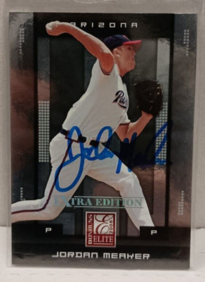 2008 Donruss Elite Extra Edition Jordan Meaker (#55) autographed card ...