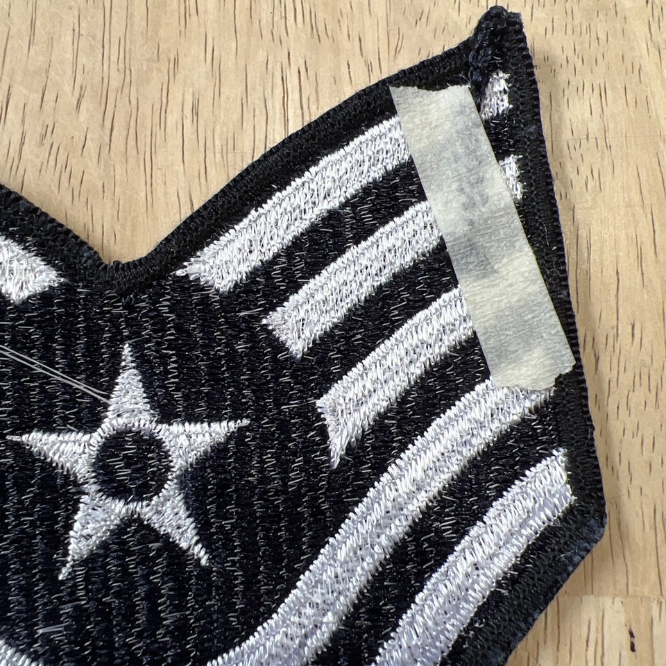 Vintage US Air Force Technical Sergeant Rank Patch Insignia E-6 E6 USAF ...