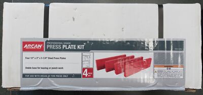 Arcan Model AP34 Shop Press Plates — 4-Pc. Set, | eBay
