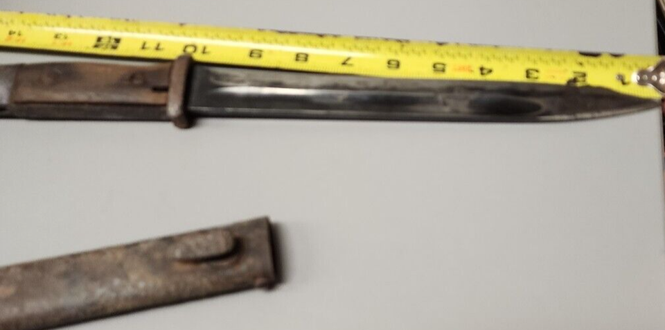 E.u.F. Horster 1937 WWII German K98 Mauser Bayonet Knife w/ Scabbard | eBay