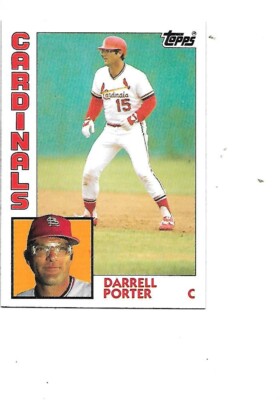 Darrell Porter 1984 Topps Baseball Card #285 St. Louis Cardinals | eBay