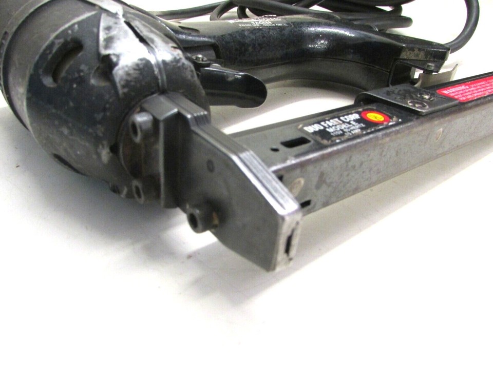 DUO-FAST Model E ELECTRIC STAPLER w/ CASE, CARPET UPHOLSTERY TACKER | eBay