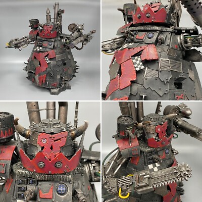 ORK STOMPA SUPER HEAVY WALKER LOOTED TANK BATTLEWAGON GORKANAUT ...
