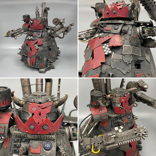 ORK STOMPA SUPER HEAVY WALKER LOOTED TANK BATTLEWAGON GORKANAUT ...