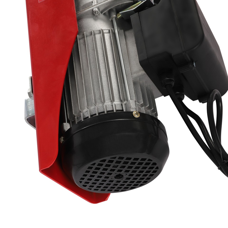 110/220 lbs Electric Hoist Winch Lifting Engine Crane Ceiling Pulley ...