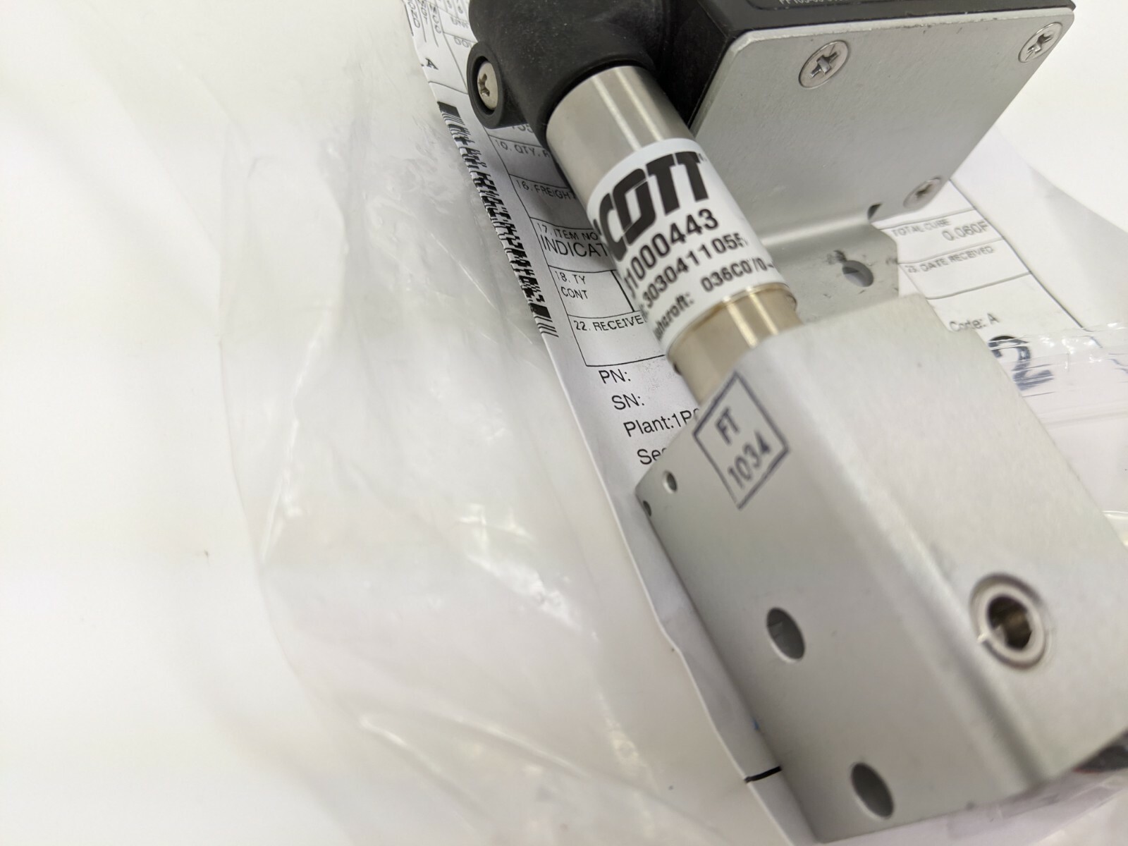 SCOTT SCBA 4.5 PRESSURE TRANSDUCER 31000443 OLD STOCK for sale online ...