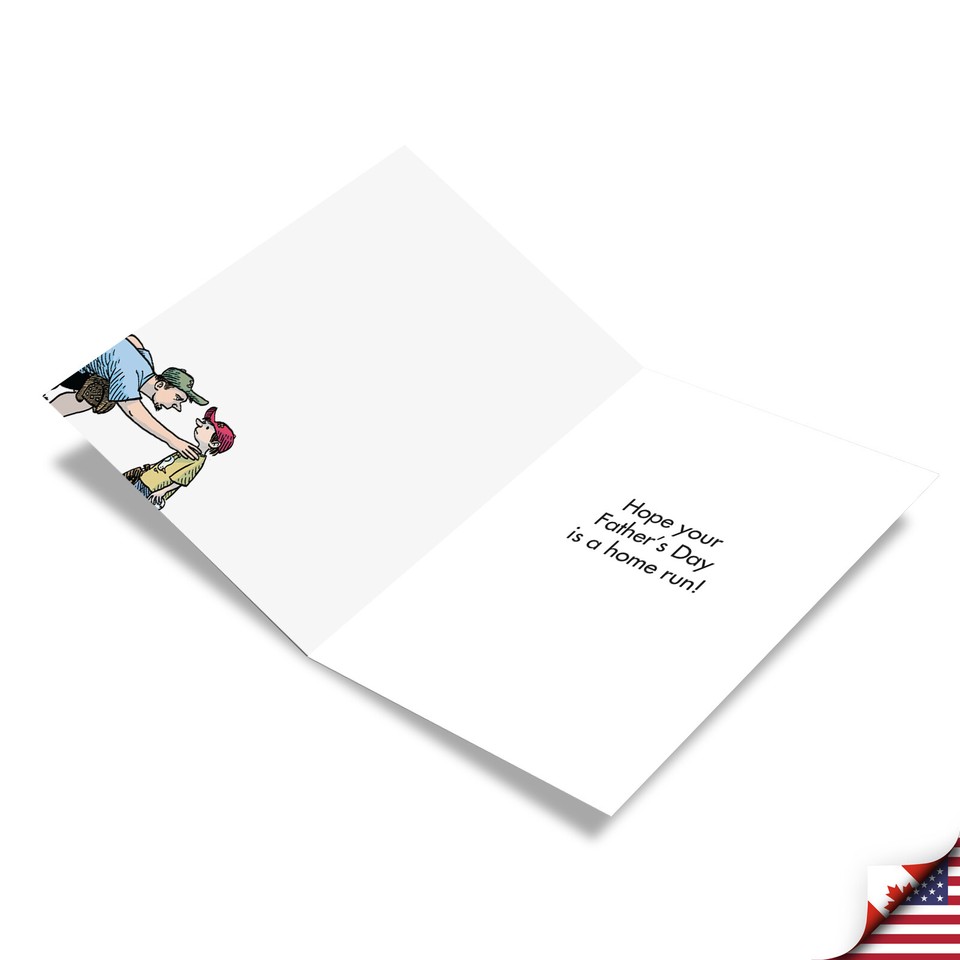 1 Funny Father's Day Card with Envelope - Major League Pitchers ...