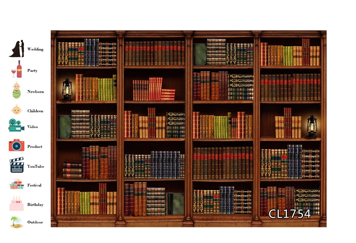 Bookshelf Background Photography - Infoupdate.org