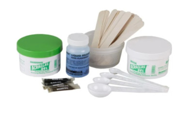 BROWNELLS 16 oz Acraglas Gel Bedding Shop Kit includes 8oz Resin & 8oz ...