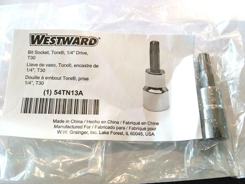 Socket T30 Torx metric 1/4 DR T-30 Tip L-1-1/2" NEW | eBay