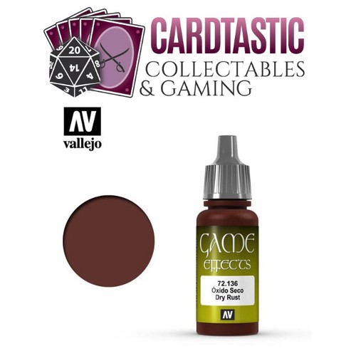 Vallejo Game Effects Paint 17mL Dry Rust 72.136 | eBay Australia