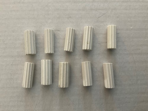 White rod tip for table top hockey game (10). Hockey parts. Eagle toys ...