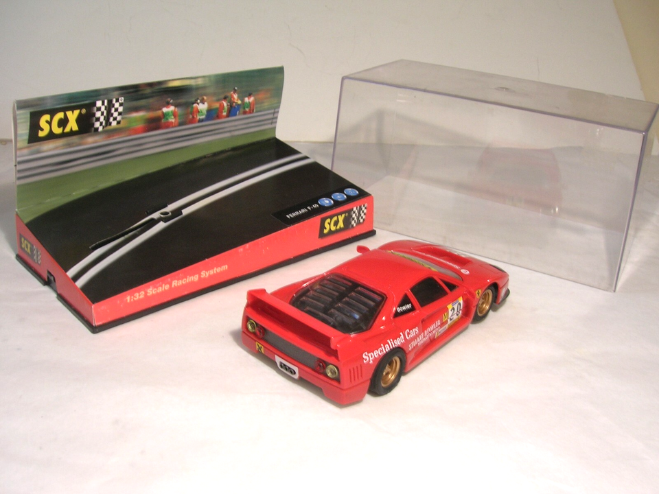 Scalextric 1/32 Ferrari F-40 Stuart Bowles Slot Car !! | eBay