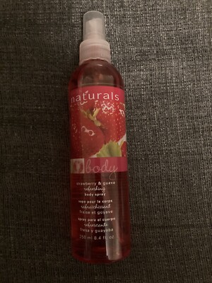 Avon Naturals Body Strawberry & Guava Refreshing Body Spray 8.4 fl. oz ...