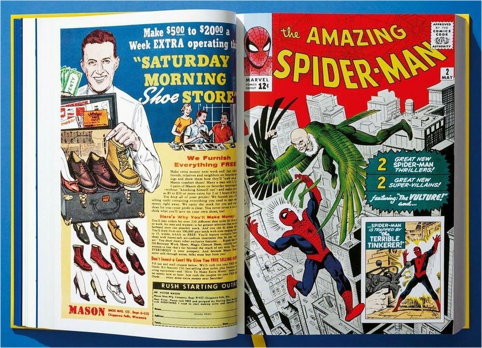 MARVEL COMICS LIBRARY SPIDER-MAN 1962–1964 Taschen NEW SIZE XL HC ED ...