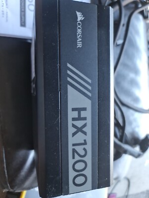 Corsair 1200W HX1200 High Performance Power Supply 843591093507 | eBay ...