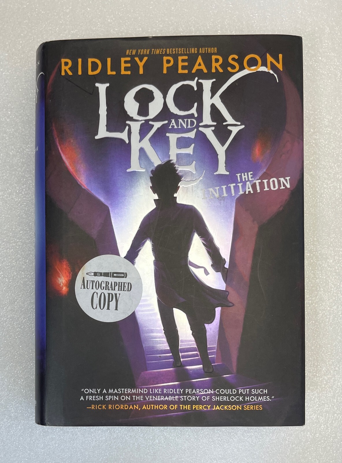 Lock and Key: the Initiation SIGNED by Ridley Pearson (2016, Hardcover ...
