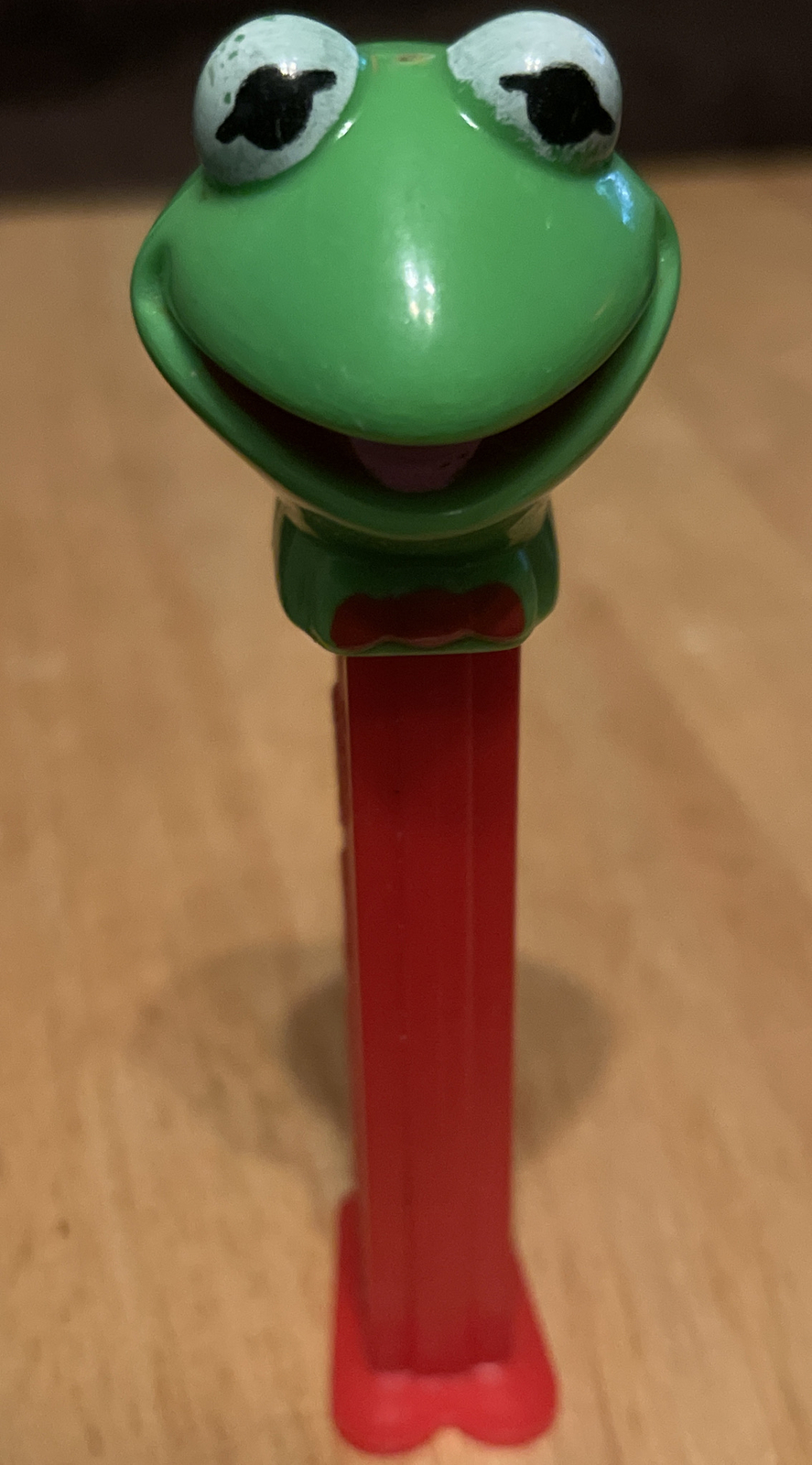 Vintage KERMIT THE FROG PEZ Dispenser Muppets candy toy collectible ...