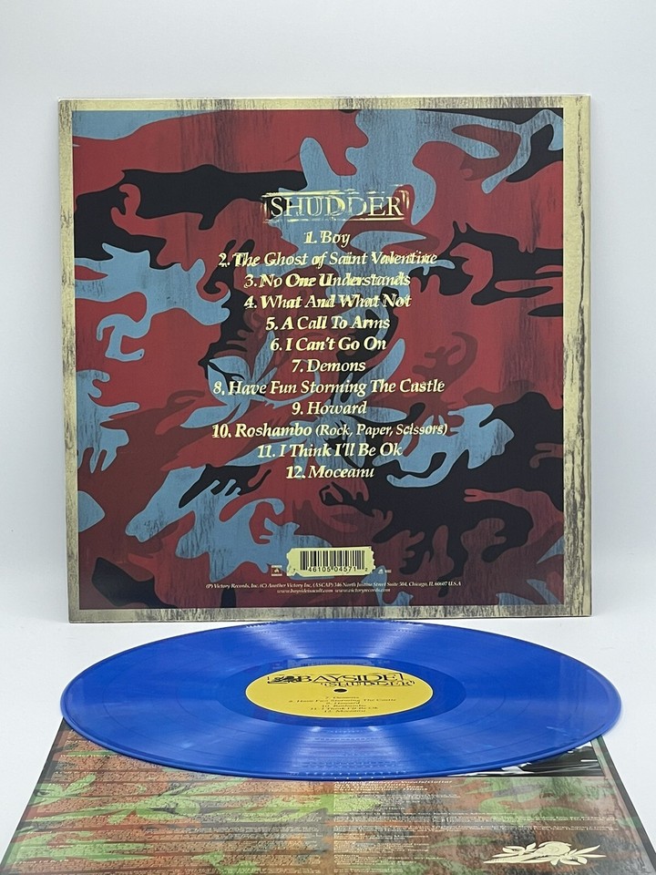 NEW Bayside Shudder BLUE Vinyl FIRST PRESS /200 Record Walking Wounded ...