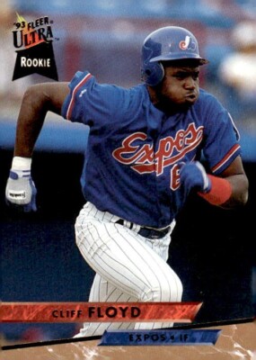 1993 Fleer Ultra #413 Cliff Floyd RC Montreal Expos | eBay