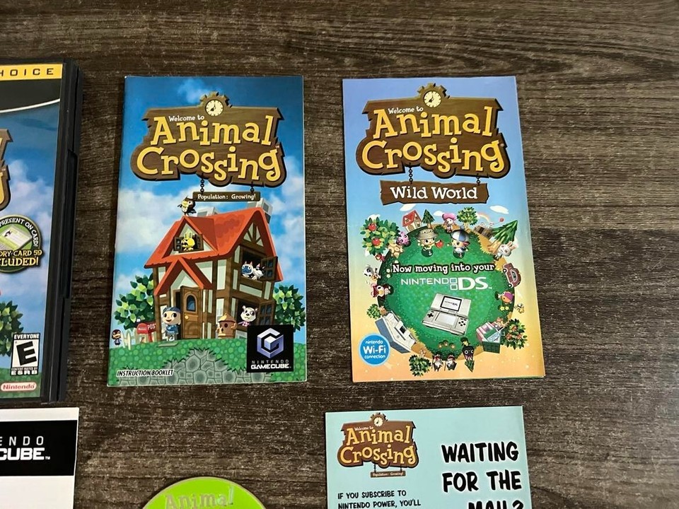 Animal Crossing (Nintendo GameCube, 2002) COMPLETE! Tested & Working ...