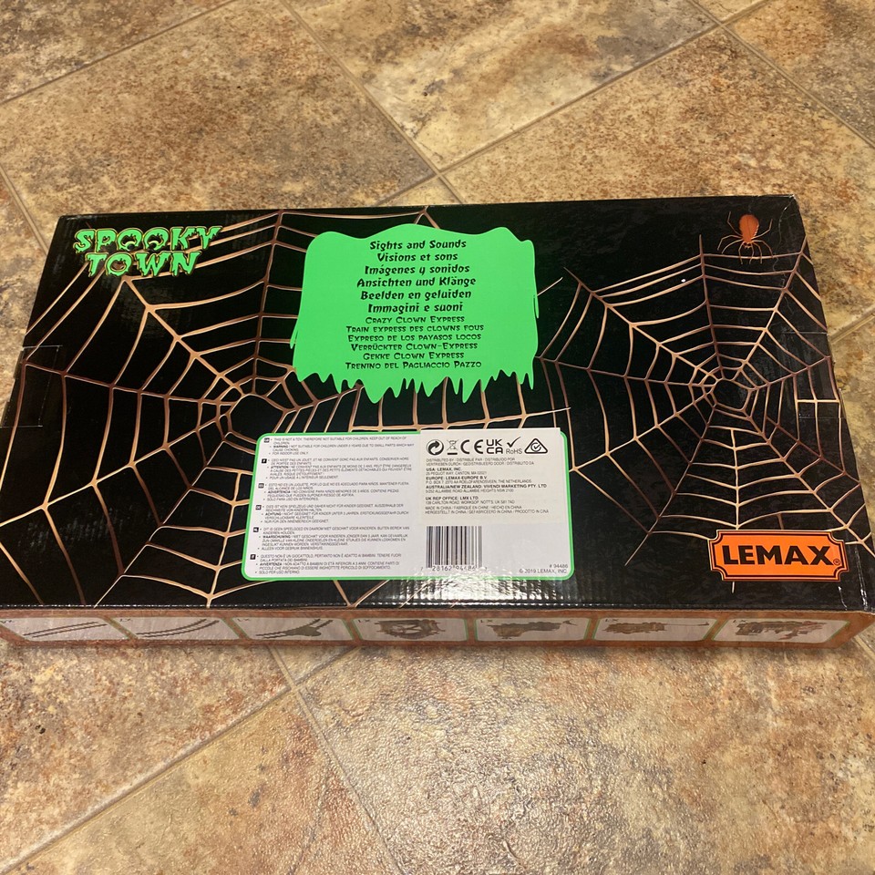 LEMAX Crazy Clown Express Train Set Holiday Village Animated & Musical ...