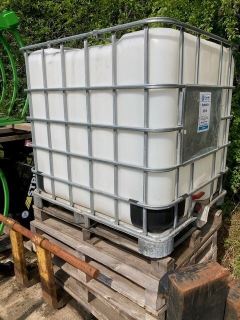 Empty IBC tank. 1000 litre - Used not cleaned - Collection only | eBay UK
