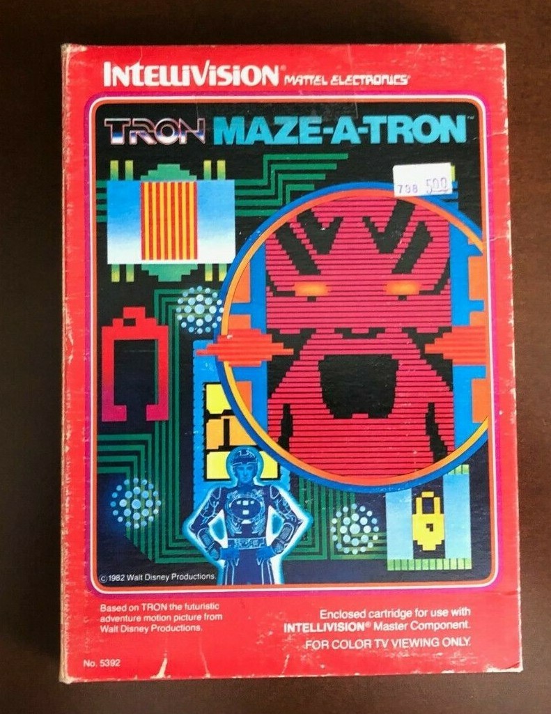 TRON games for Intellivision from Mattel Electronics | eBay