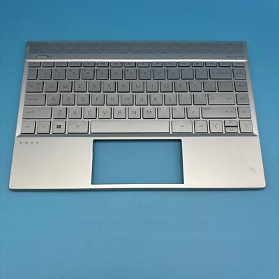 Genuine HP ENVY 13-AH 13-AH0006TU Upper Case Palmrest Backlit TPN-W136 ...