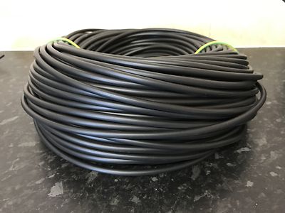 BLACK 6mm PVC Sleeving | eBay UK