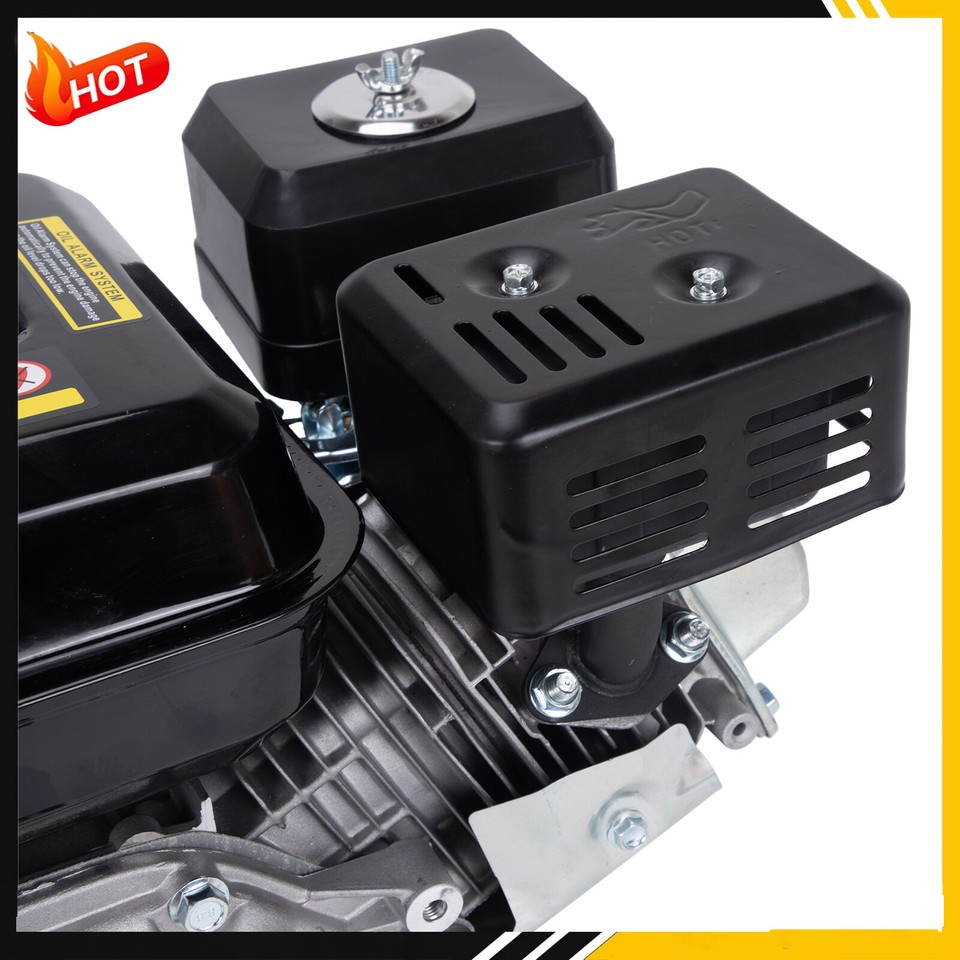 7.5HP Electric Start Horizontal Engine 4-Stroke 212CC Go Kart Gas ...