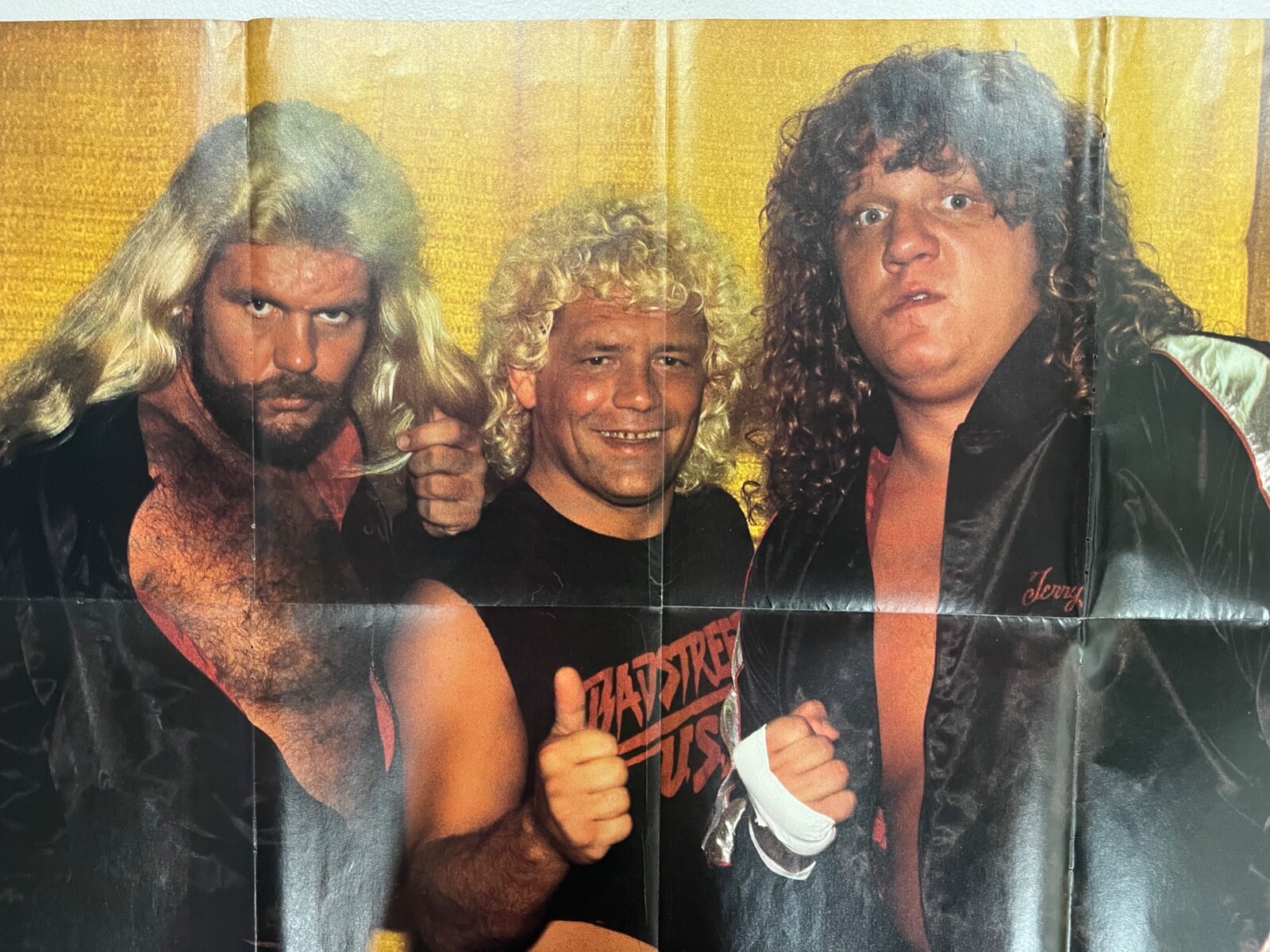 Four Horsemen Fabulous Freebirds 21x32 1980s Pro Wrestling Poster Ric ...