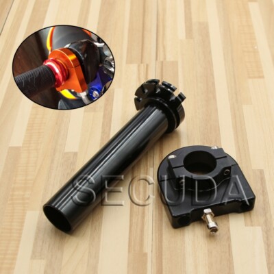 CNC Aluminum Universal Motorcycle Twist Throttle Assembly 7/8" 22mm ...