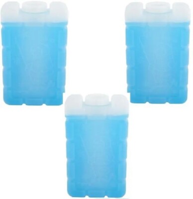 3x Genuine Esky Lunch Box Storage Small Cooler Ice Brick Block Gel Fill ...