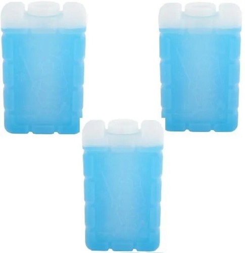 3x Genuine Esky Lunch Box Storage Small Cooler Ice Brick Block Gel Fill ...