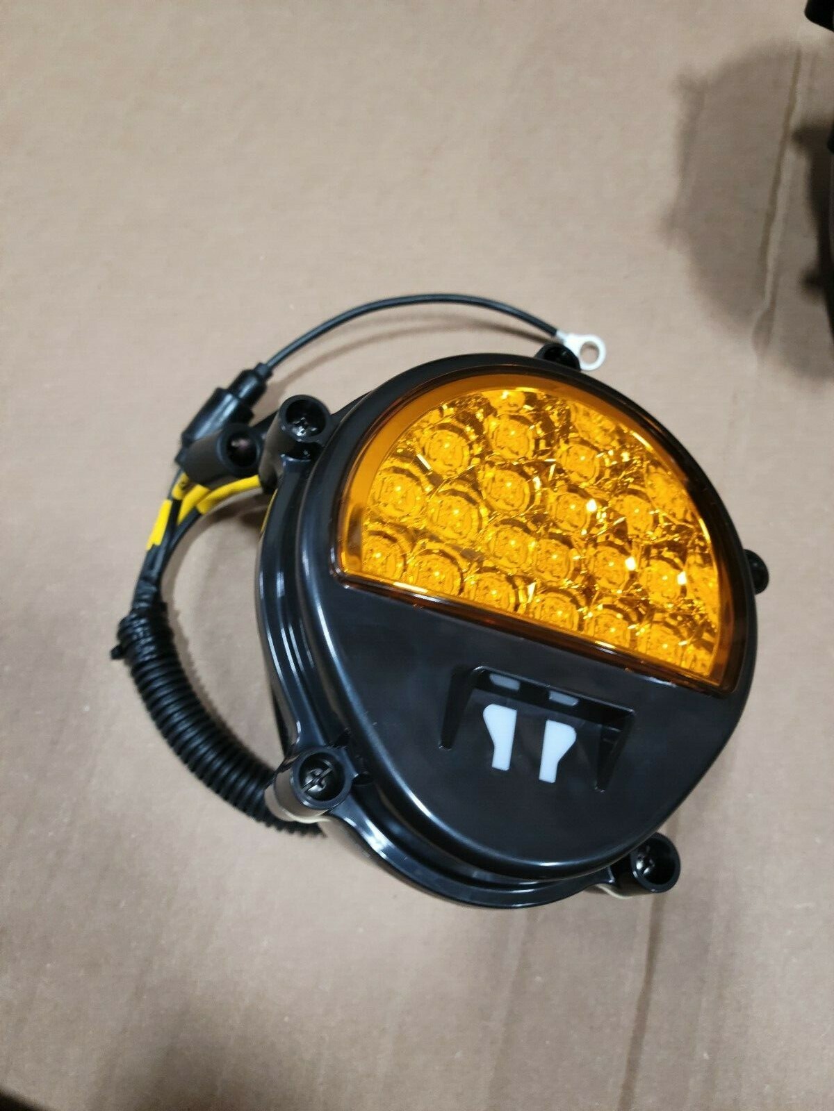 NEW BLACK LED HMMWV TURN SIGNAL LIGHT AMBER M998 HUMVEE M35 5 Ton 2.5 ...