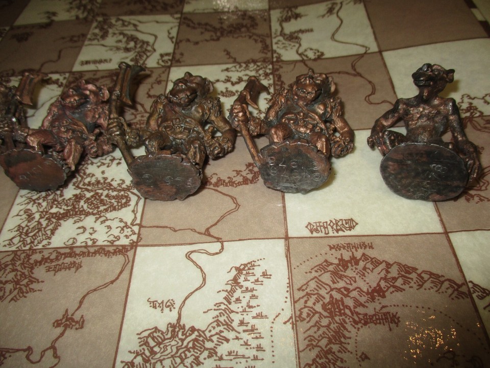 HOBBIT CHESS SET 1979 FELLOWSHIP FOUNDRY COMPLETE SET KEVIN O'HARE ...