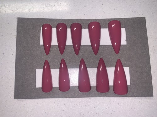 PRESS ON FALSE NAIL SET XL SIZE WILD GAL | eBay Australia