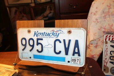Kentucky License Plate 2009 Martin County 995 CVA Rough | eBay