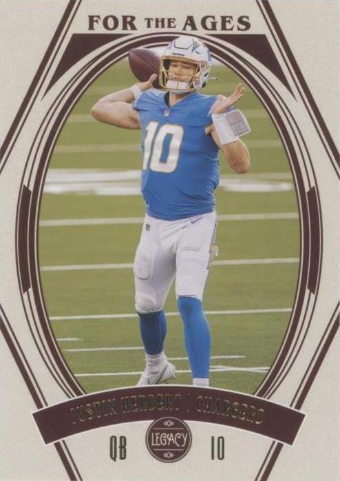 2021 Panini Legacy - For the Ages Justin Herbert #FTA-15 for sale ...