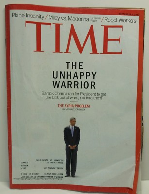 Time Magazine Back Issue September 9 2013 President Obama Cover | eBay