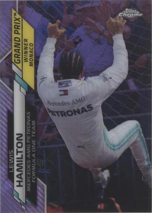 2020 Topps Chrome Formula 1 - Grand Prix Winners Lewis Hamilton #138 ...