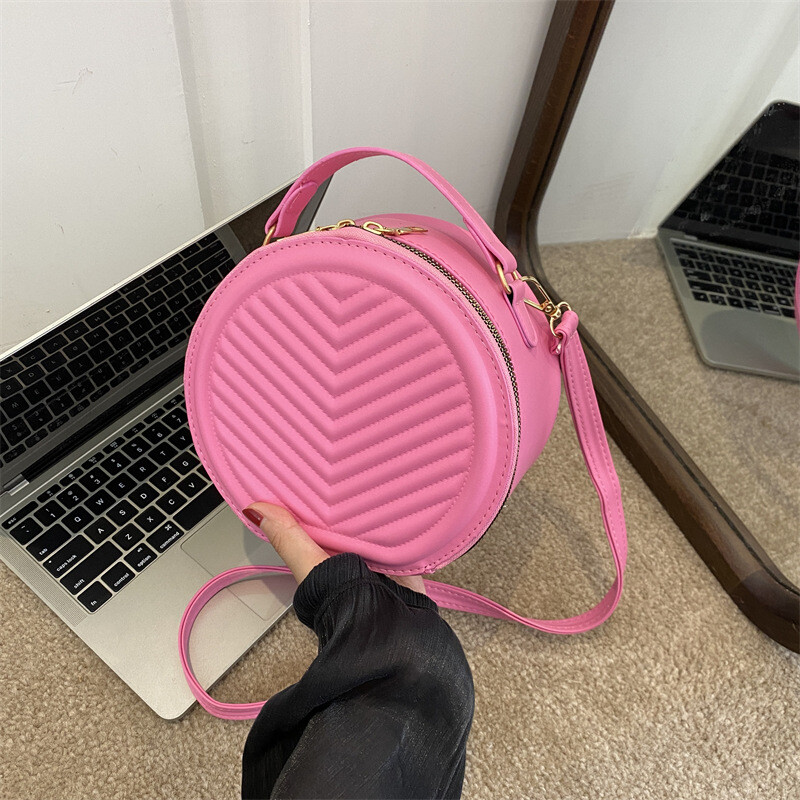 Stylish And Elegant Urban Chic Small Round Bag Women's Shoulder ...