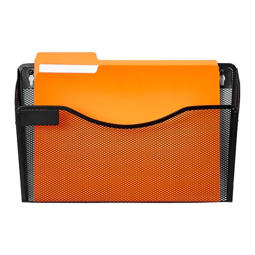 VEVOR File Wall Rack Mesh Wall File Holder 6-Piece 1 Pocket for Office ...