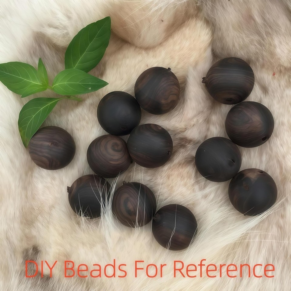 10-Pack 15x1.2cm African Blackwood Ebony Dowel Pins Wood Lumber Turning ...